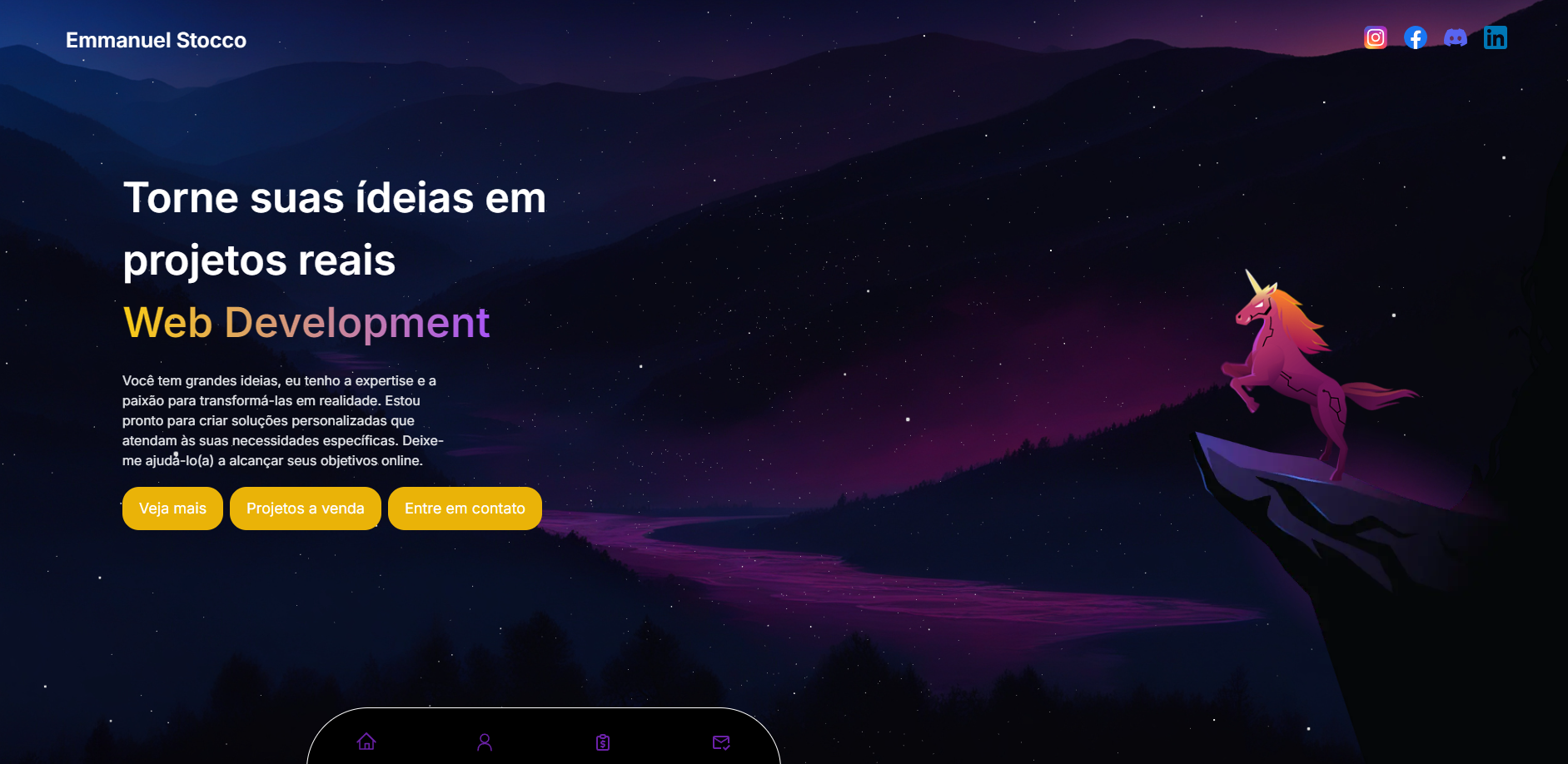 Emmanuel Stocco - Desenvolvedor Full-Stack | React, Node.js, TypeScript